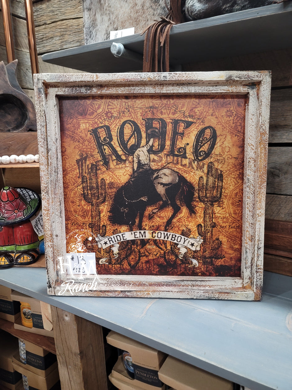 Western Frames and Posters – H&M Ranch Store